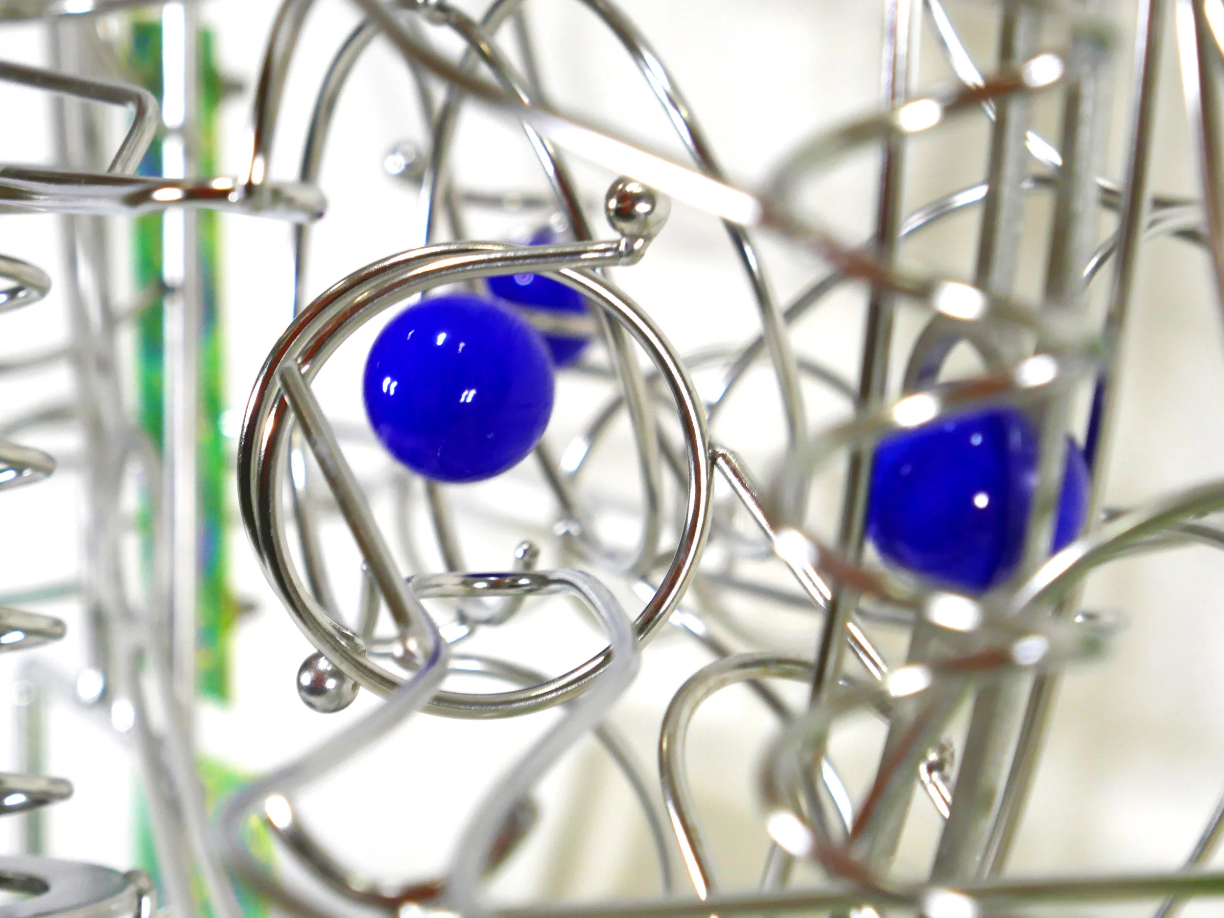 RBS 071 "Planet Nine" Rolling Ball Sculpture - Kinetic Marble Run ...