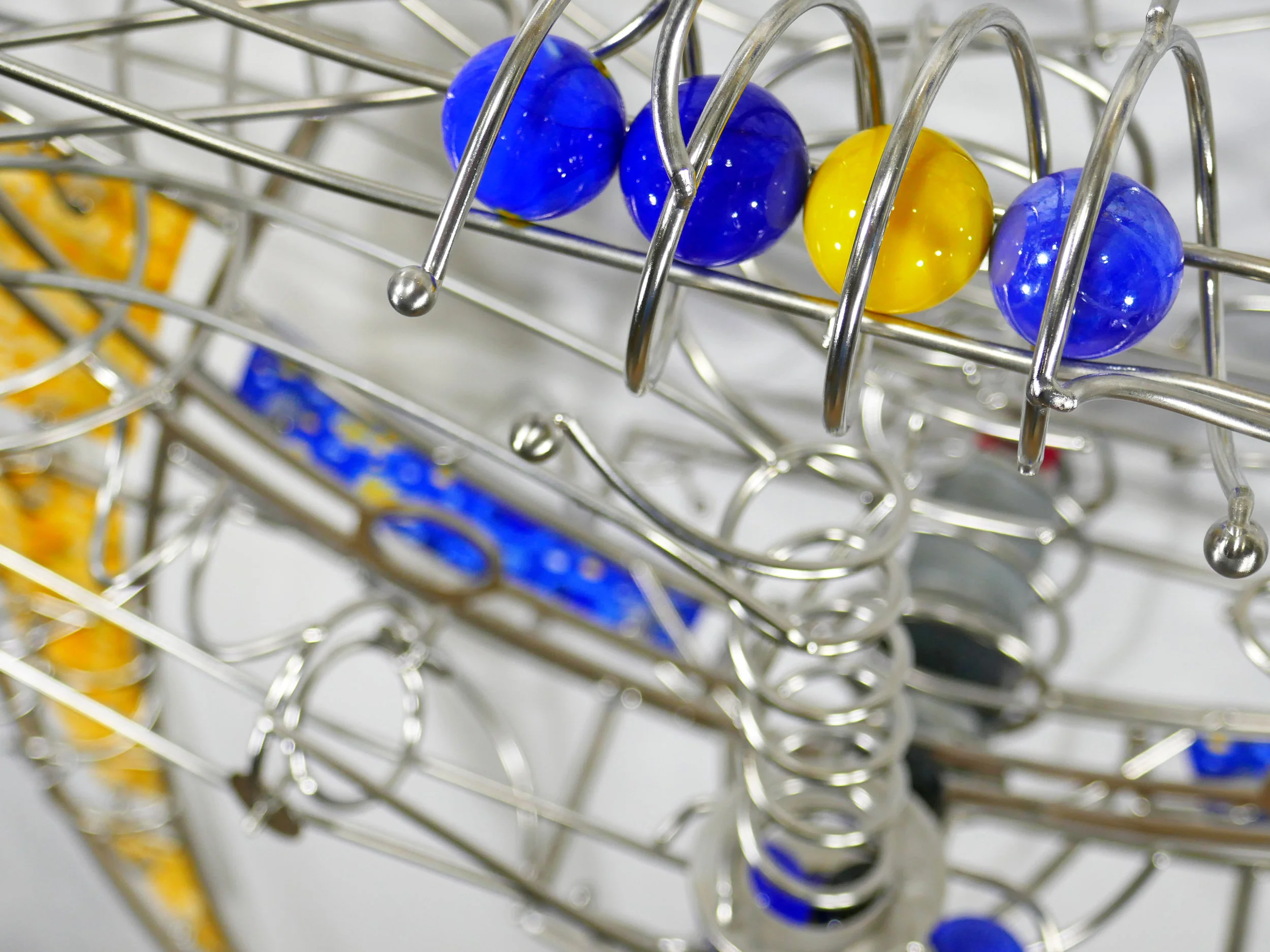 RBS 072 - Interstellar Series No. 1 - Steel kinetic marble run ...