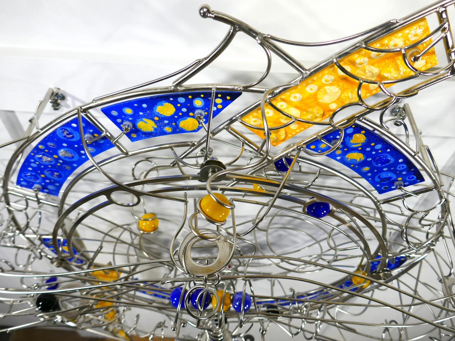 RBS 072 - Interstellar Series No. 1 - Steel kinetic marble run ...