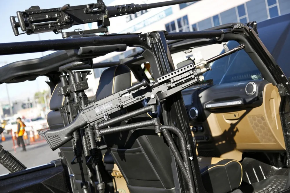 Need ideas for building a swing arm gun mount for UTV. > General ...