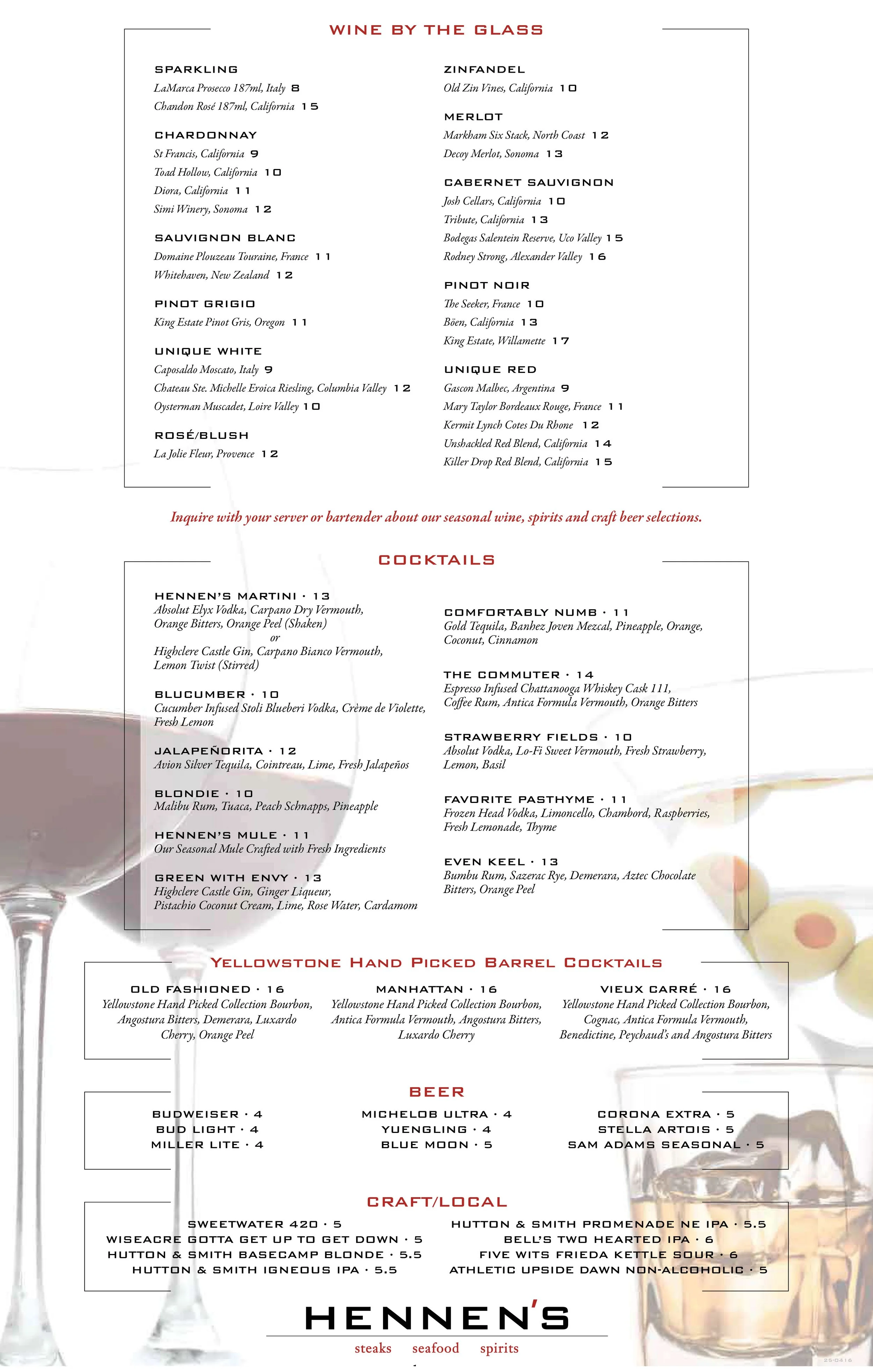 Hennen's Steakhouse