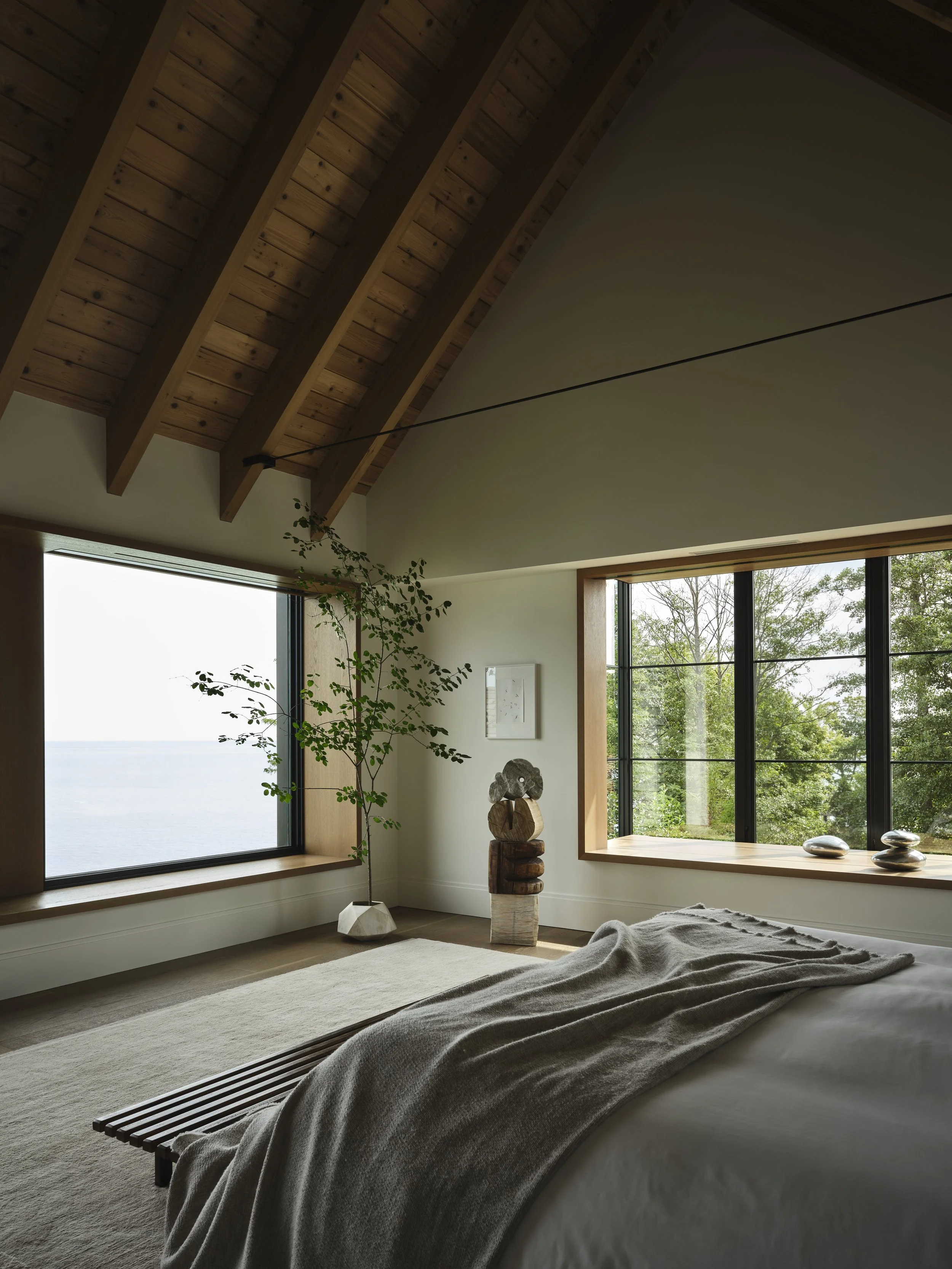 Blufftop Residential Lake-House — Searl Lamaster Howe Architects