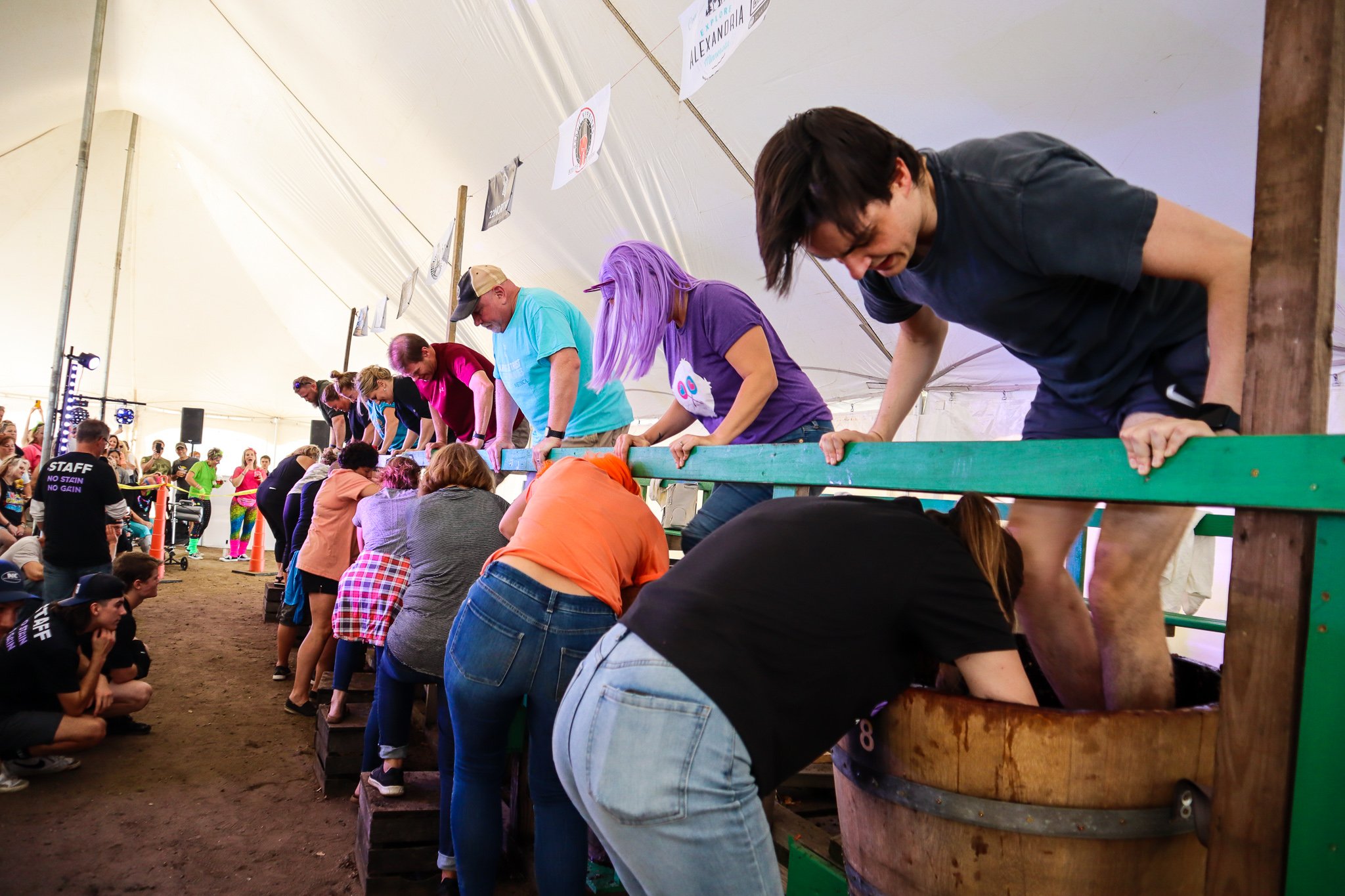 Gallery — Carlos Creek Winery Grape Stomp