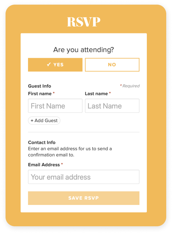 Create Invitations and Track RSVPs for Personal Events | Blackbird RSVP ...