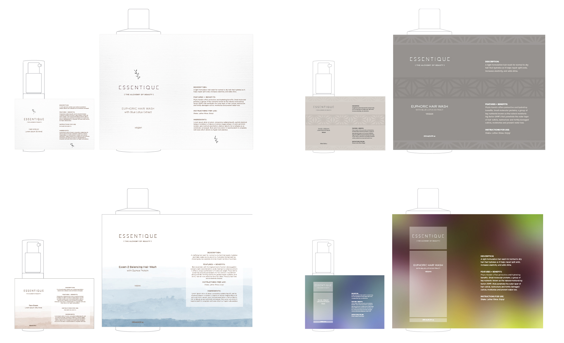 PACKAGING DESIGN — SHEILA MILANI DESIGNS