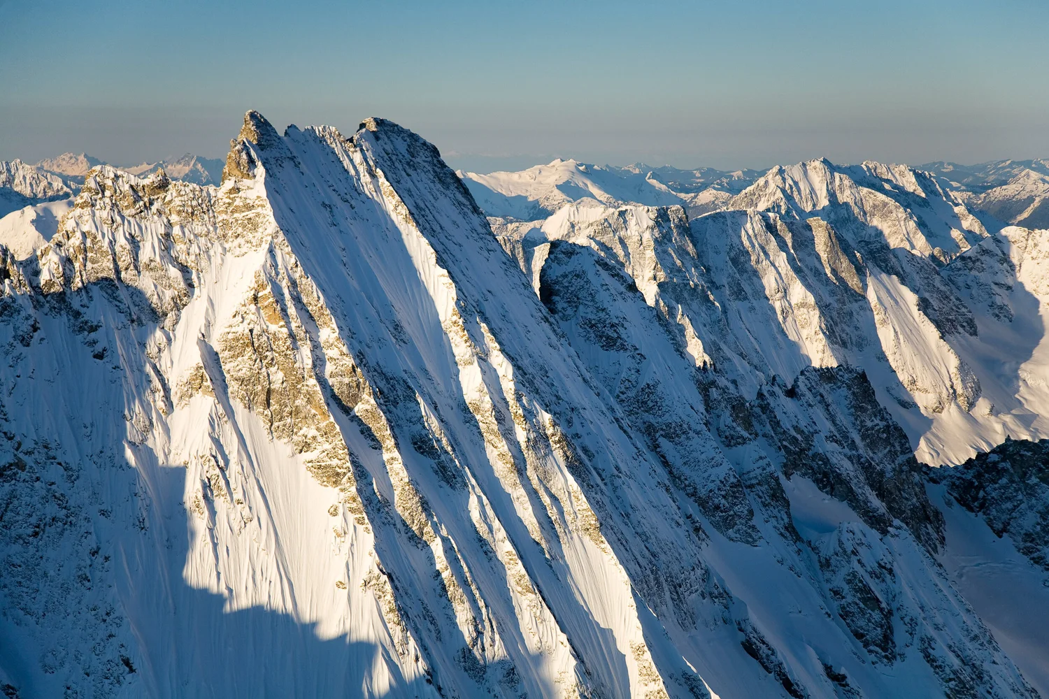 A gallery of fine art aerial images of the North Cascades, including ...
