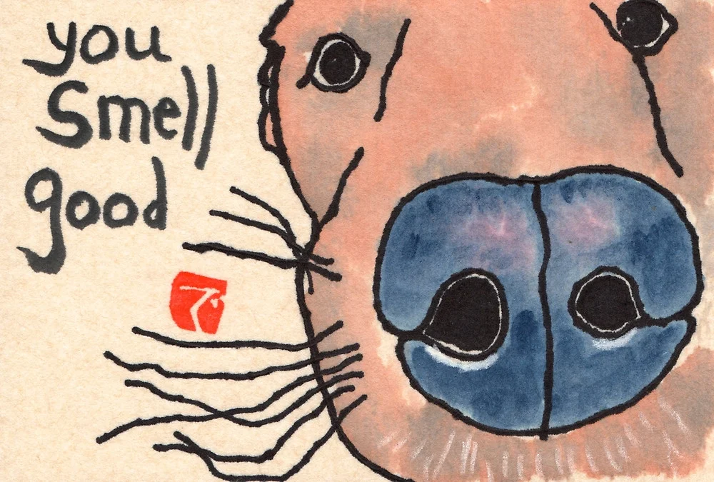 Etegami: New Year, New Art — Paper Blogging