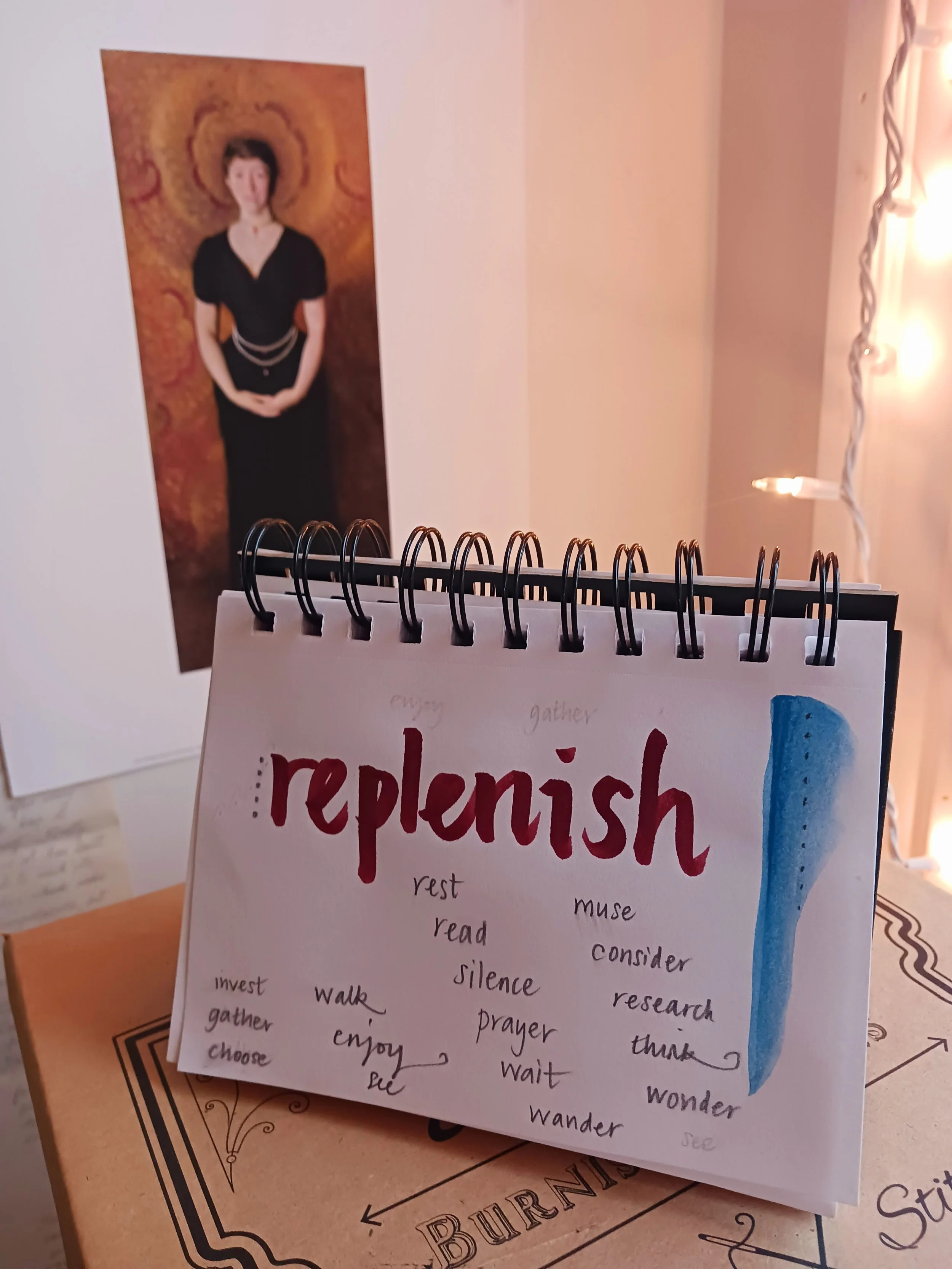 Three Words for Flourishing this Year — Paper Blogging