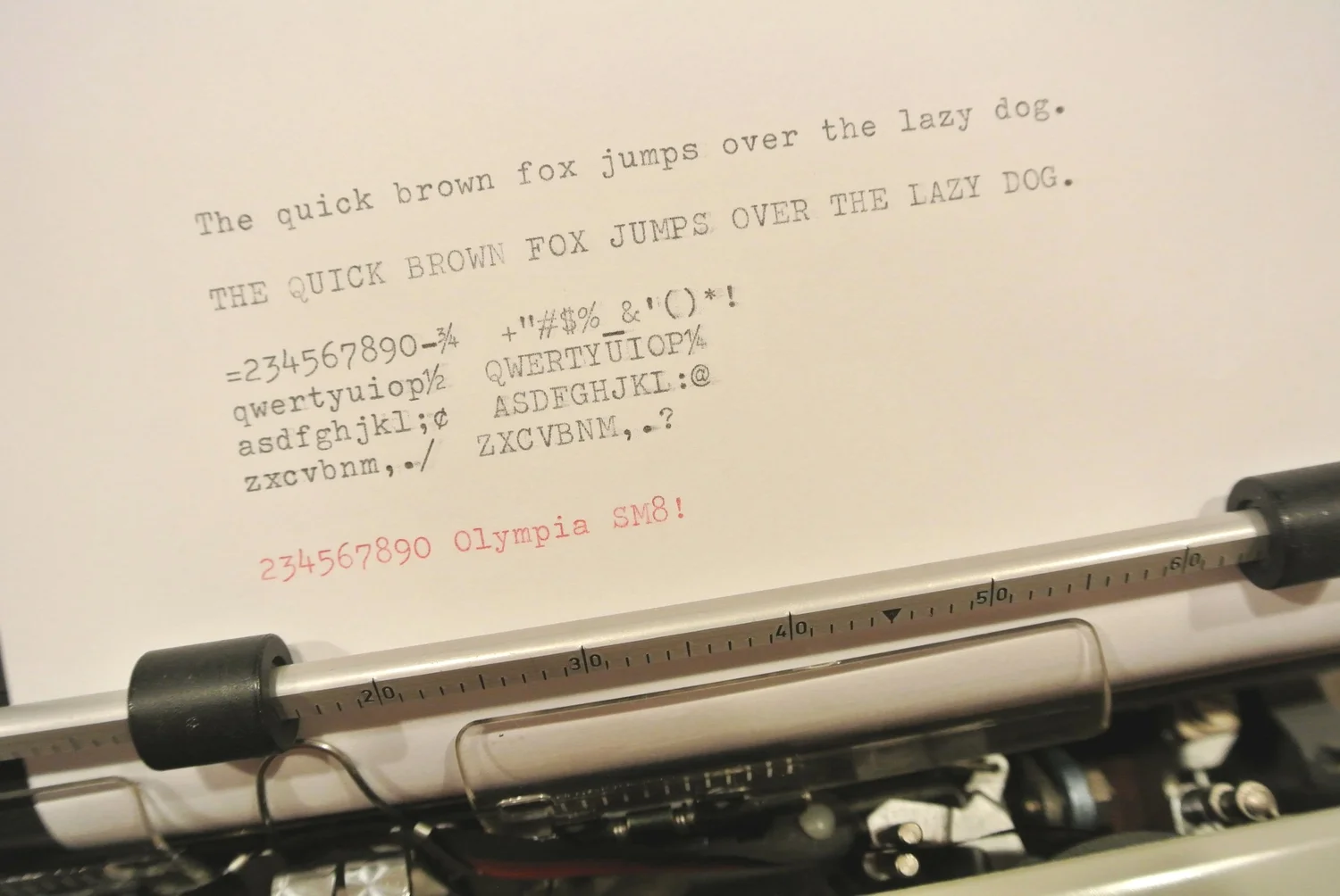 Typewriter Diaries: Olympia SM8 & SM9 — Paper Blogging