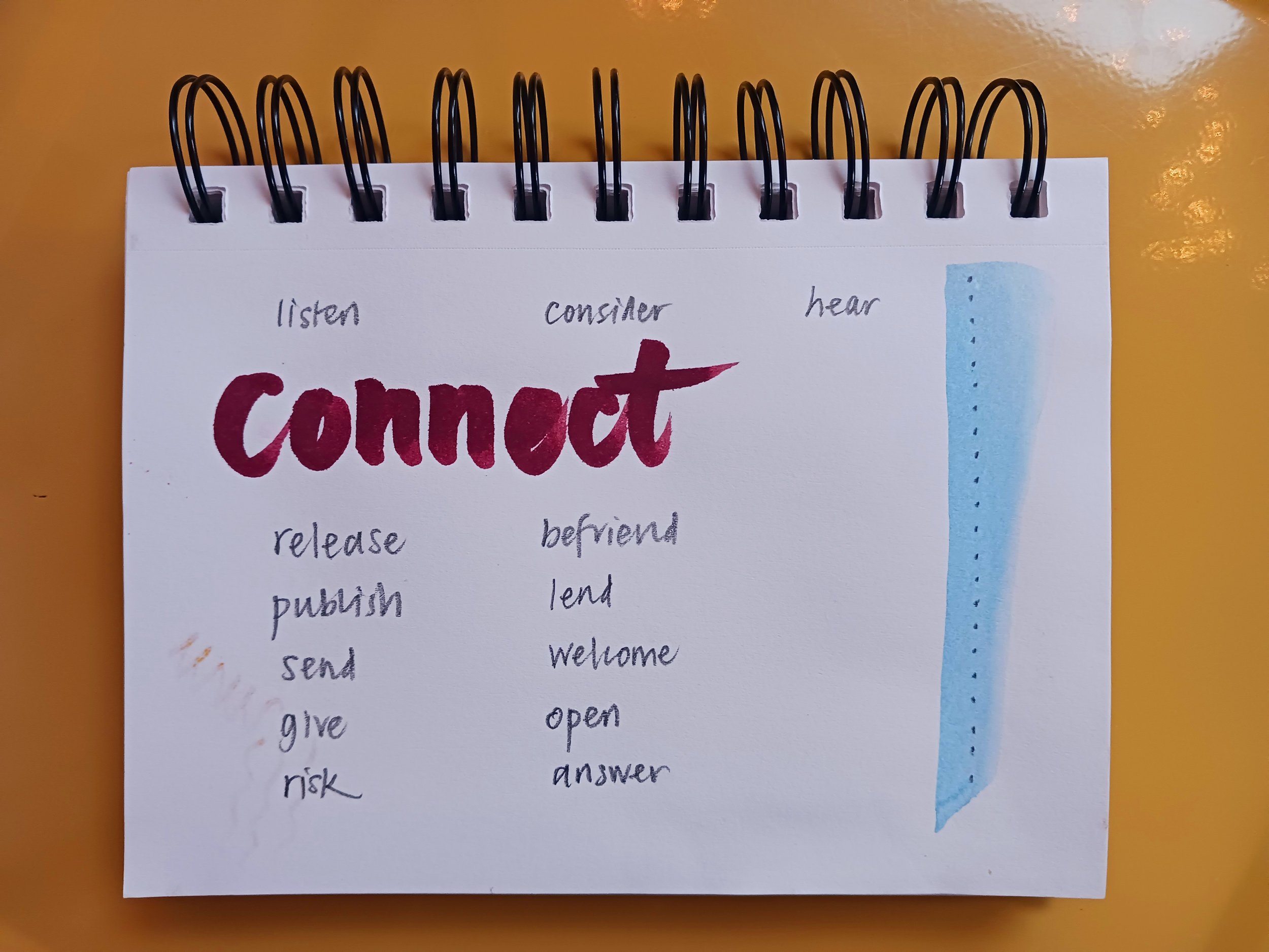 Three Words for Flourishing this Year — Paper Blogging