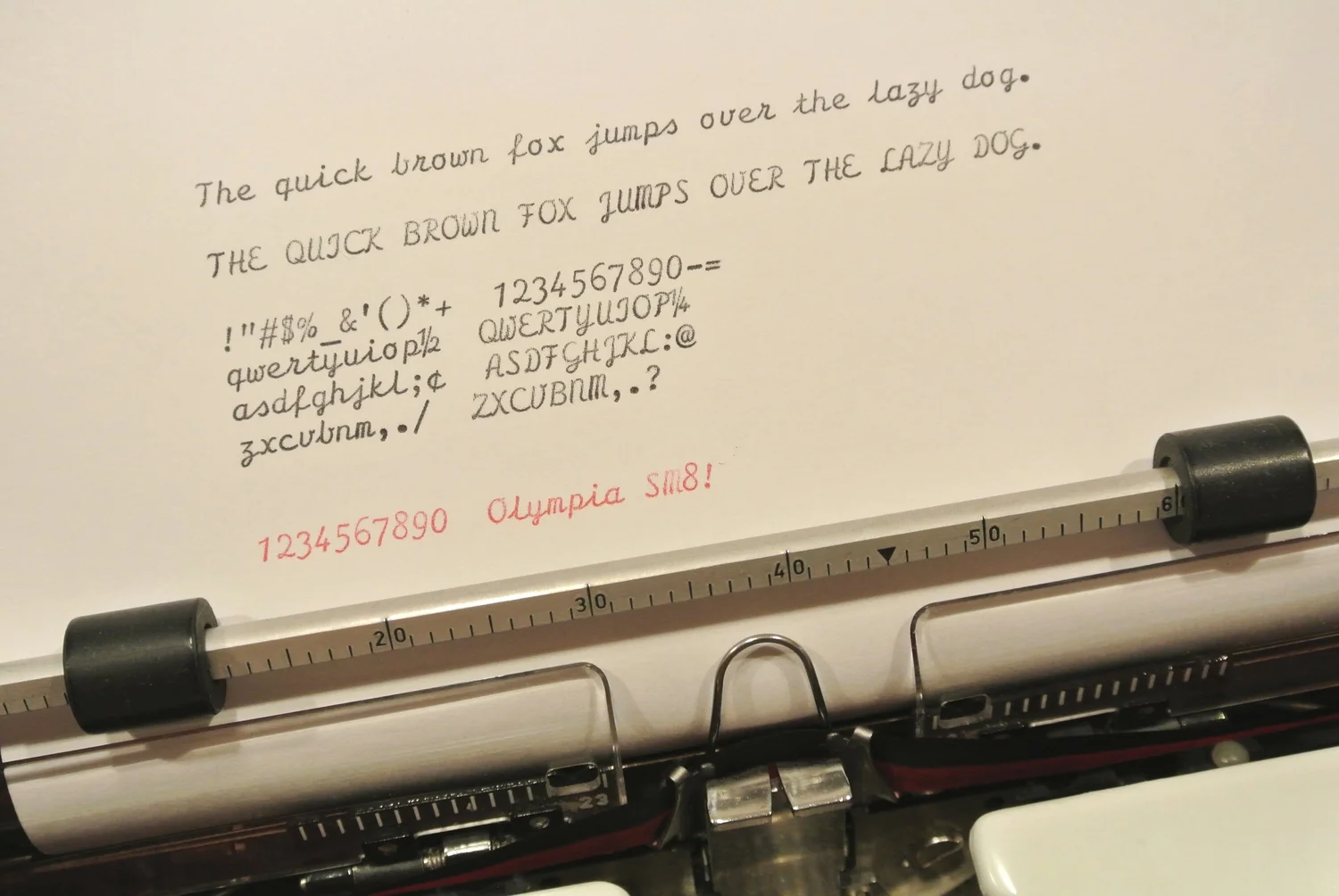 Typewriter Diaries: Olympia SM8 & SM9 — Paper Blogging