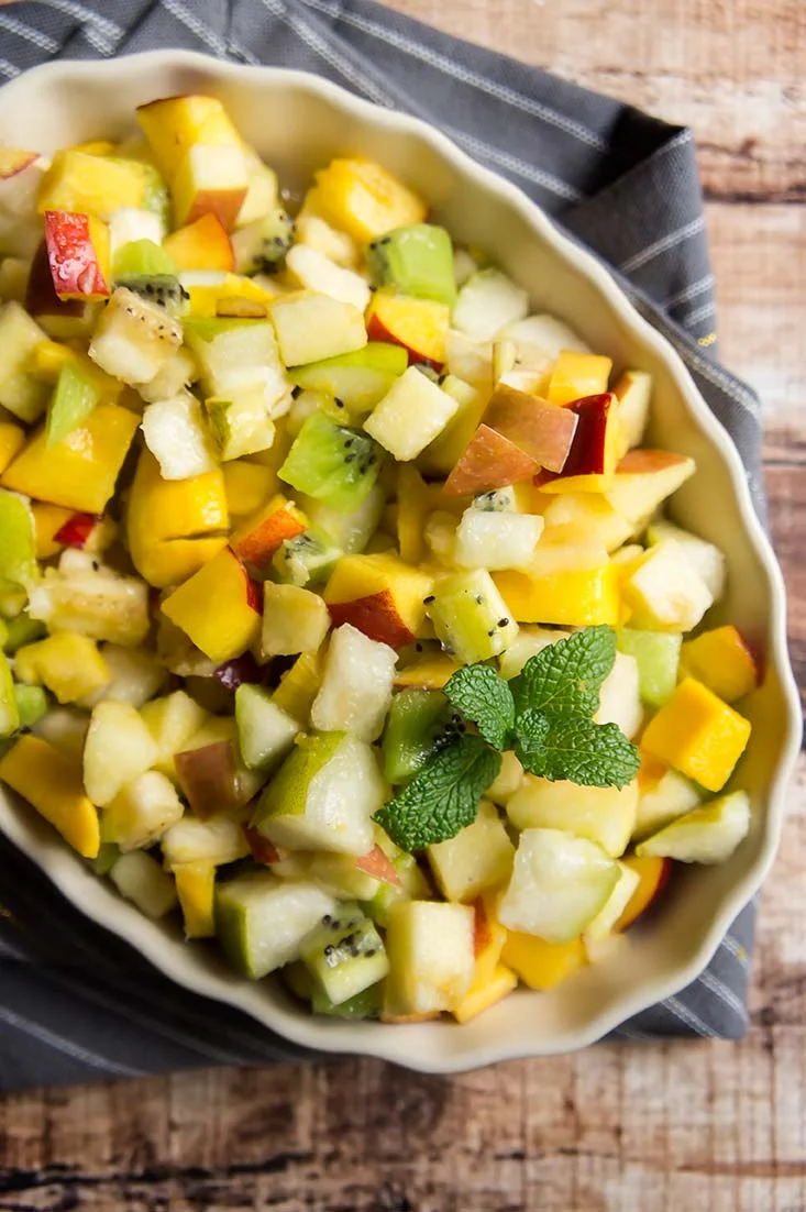 Macedonia de Frutas (Chilean-Style Fruit Salad) — Foraged Dish