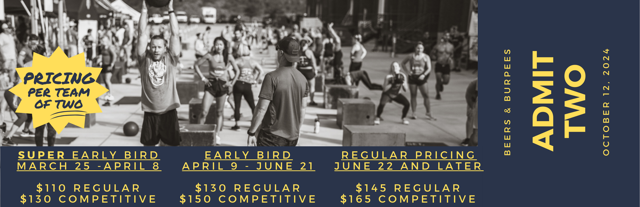 Beers and Burpees presented by Direct Health Shop