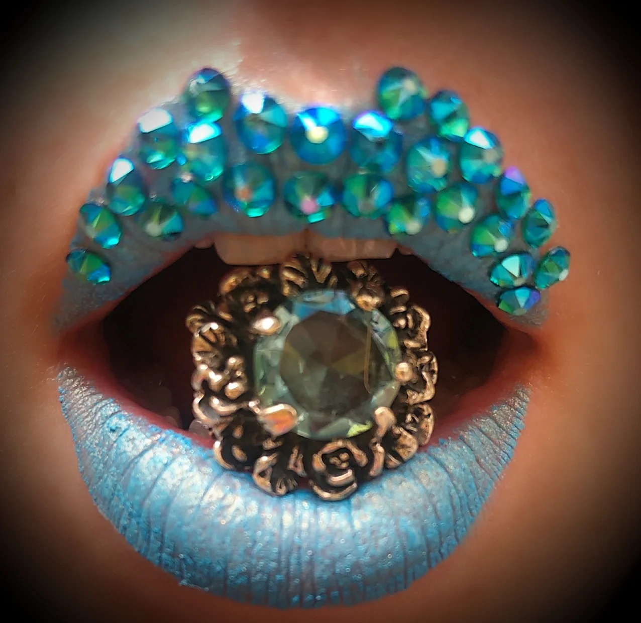 Lips With Diamonds