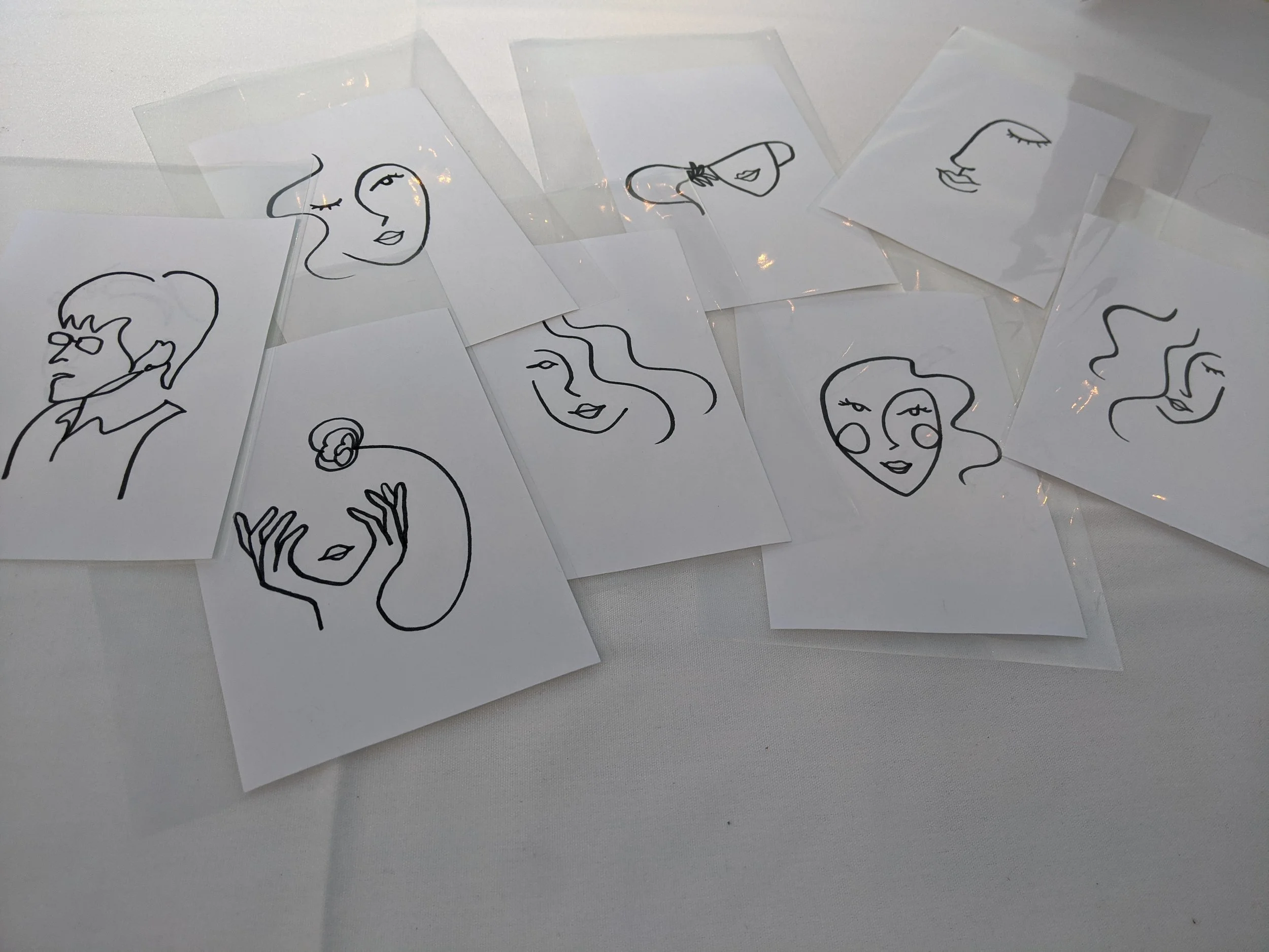 Line Art Portraits — Vita Perfetta