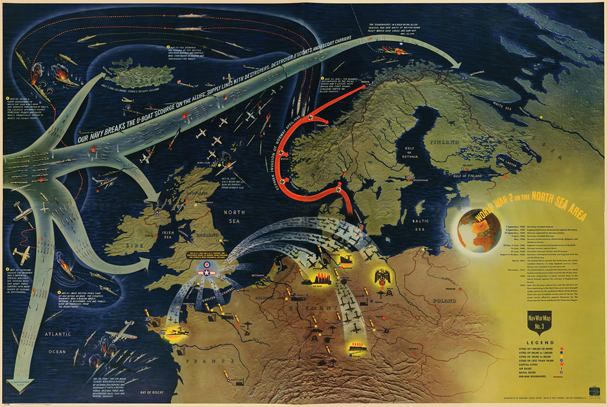 WW2 Training Aid Antique Military Map — MUSEUM OUTLETS