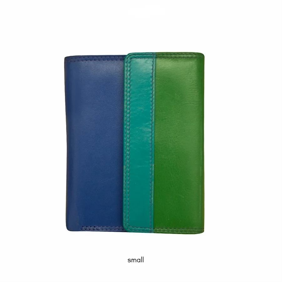color leather wallets — MUSEUM OUTLETS