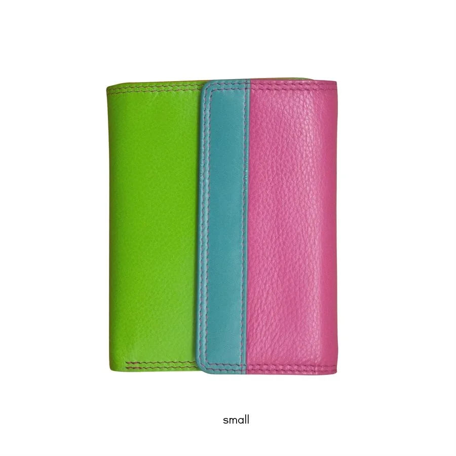 color leather wallets — MUSEUM OUTLETS