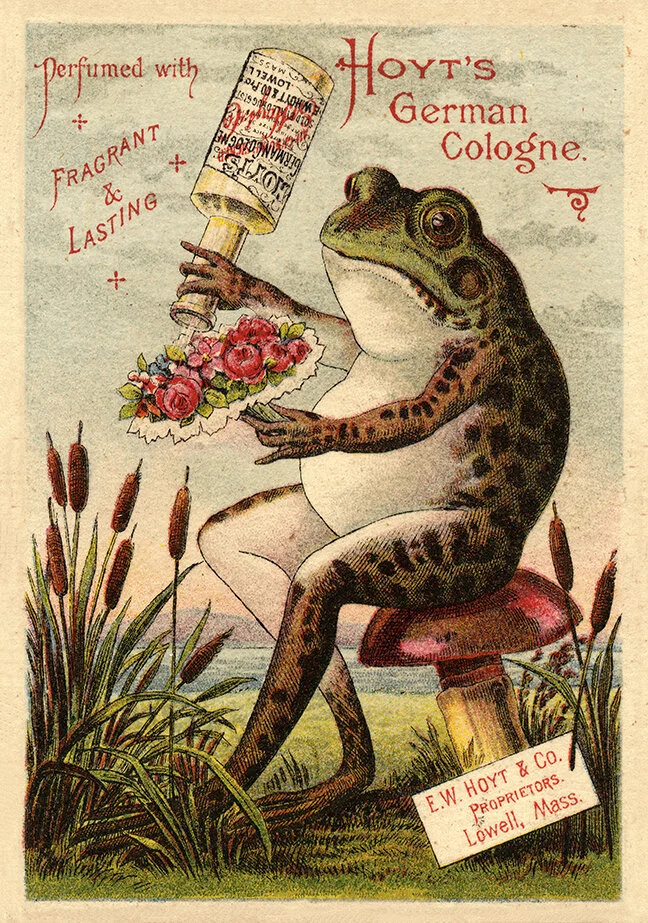 Hoyt's Cologne Vintage Advertising Poster — MUSEUM OUTLETS