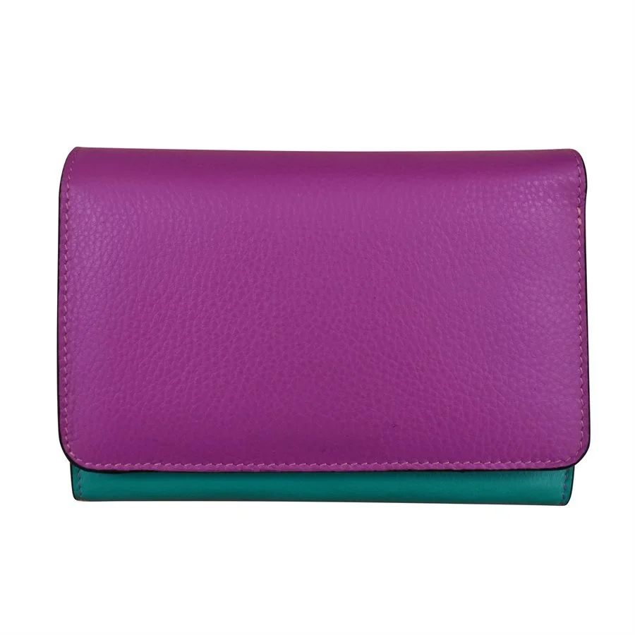 color leather wallets — MUSEUM OUTLETS
