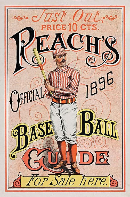 Reach's Baseball Guide Vintage Baseball Poster — MUSEUM OUTLETS