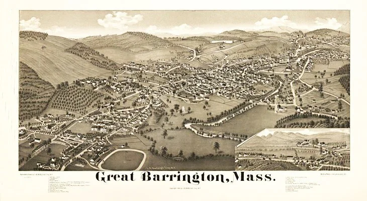 Berkshire County Antique Maps — MUSEUM OUTLETS