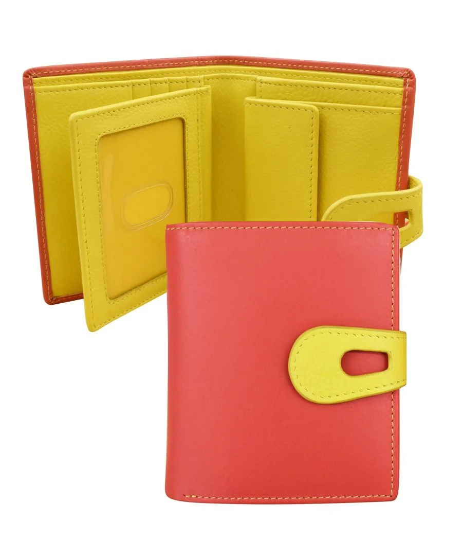 color leather wallets — MUSEUM OUTLETS