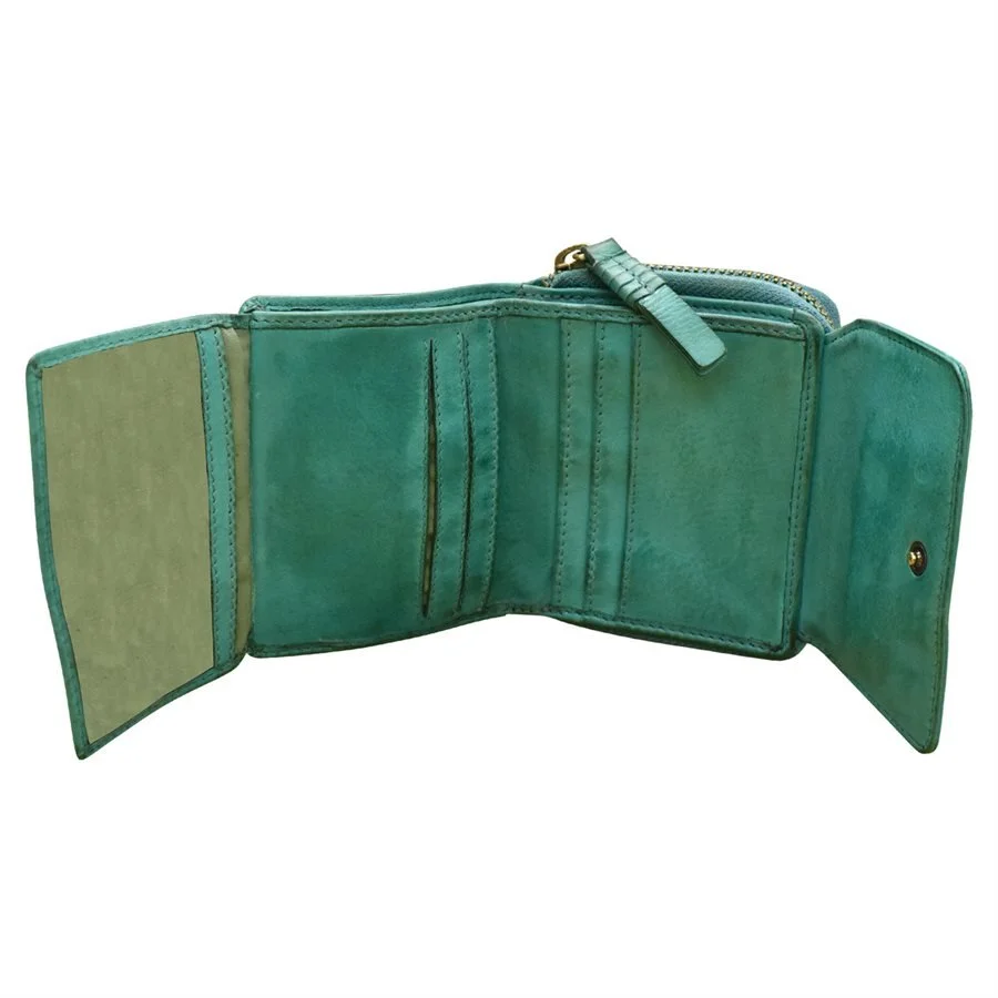 color leather wallets — MUSEUM OUTLETS