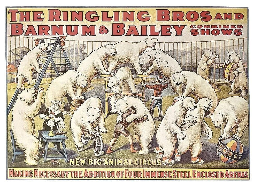 Victorian Circus Poster