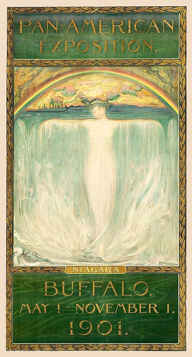 Pan American Exposition 1901 Vintage Poster — MUSEUM OUTLETS