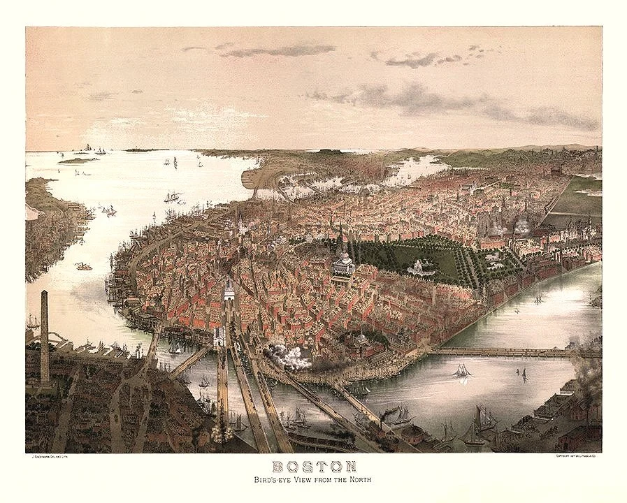Boston Antique Maps — MUSEUM OUTLETS