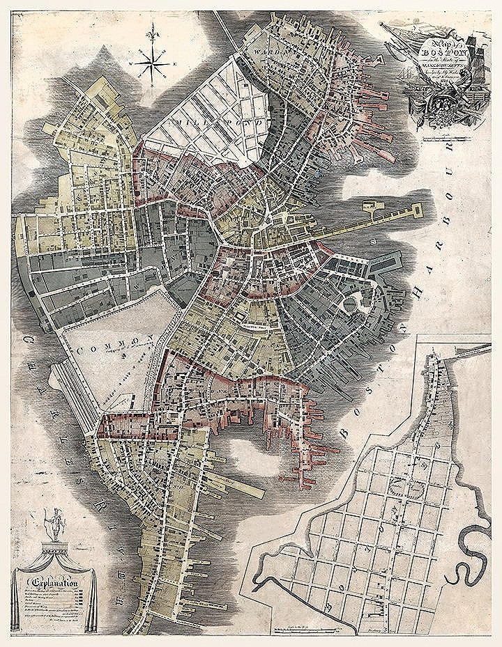 Boston Antique Maps — MUSEUM OUTLETS