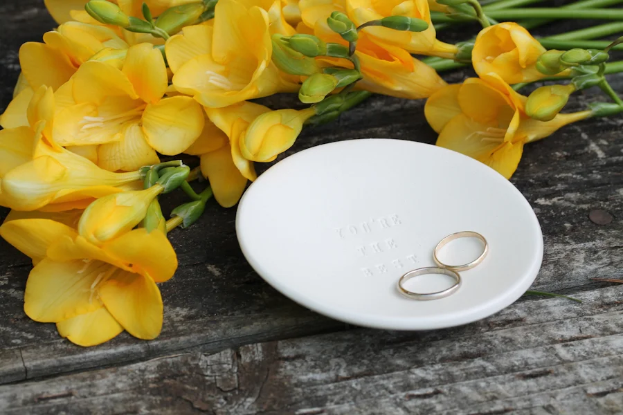 Ring Dishes — With These Rings