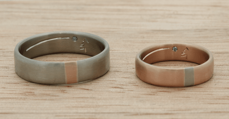 Custom Engraving — With These Rings