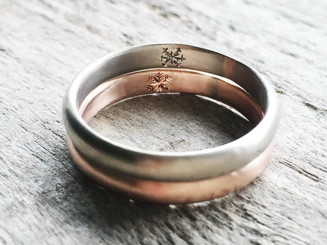 Custom Engraving — With These Rings