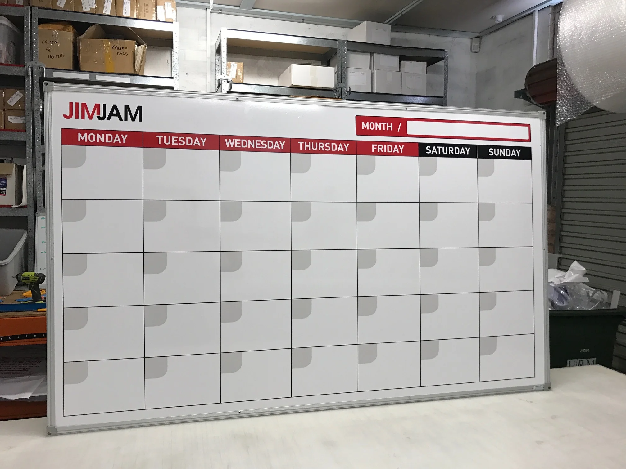 Whiteboard Calendars and Planners — Branded Whiteboards