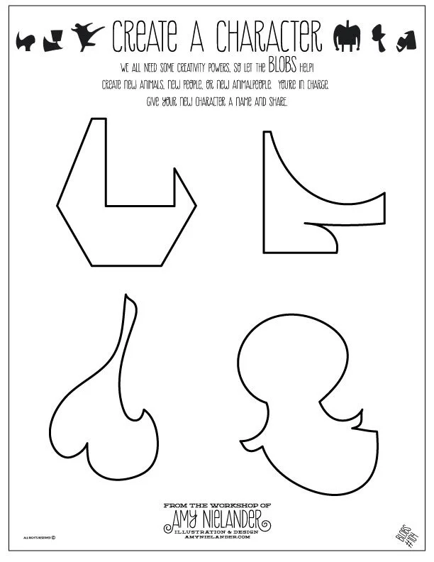 CREATE A CHARACTER — Amy Nielander - Illustration & Design