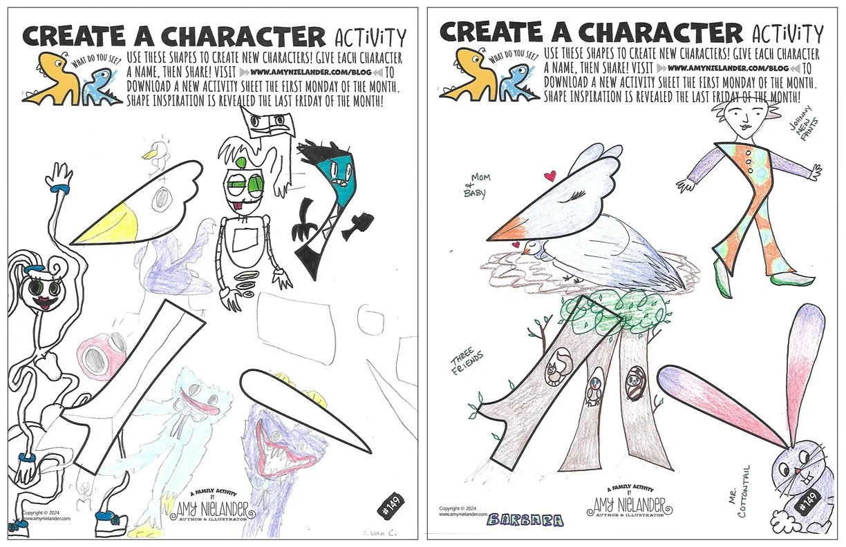 CREATE A CHARACTER — Amy Nielander - Illustration & Design
