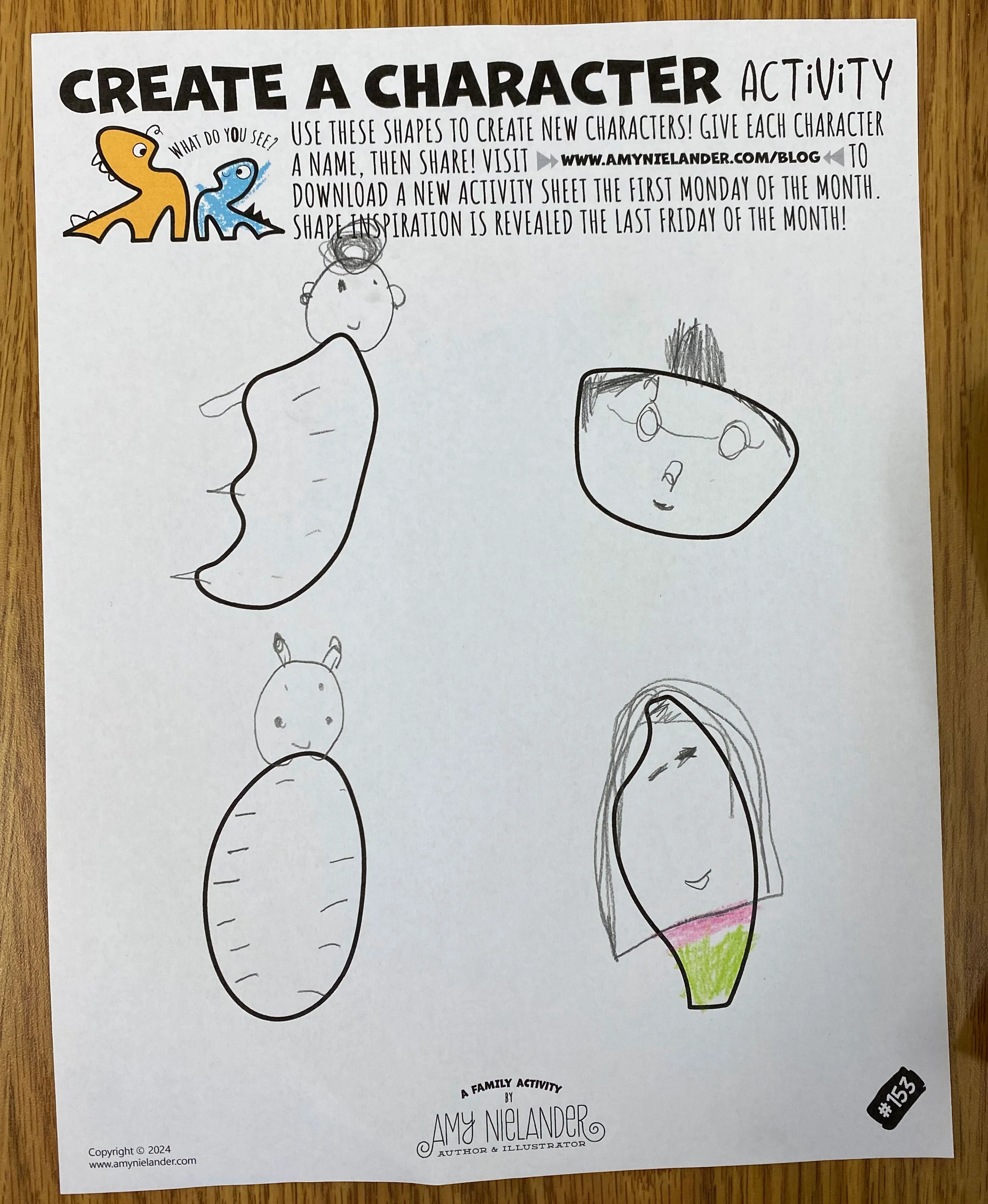 CREATE A CHARACTER — Amy Nielander - Illustration & Design