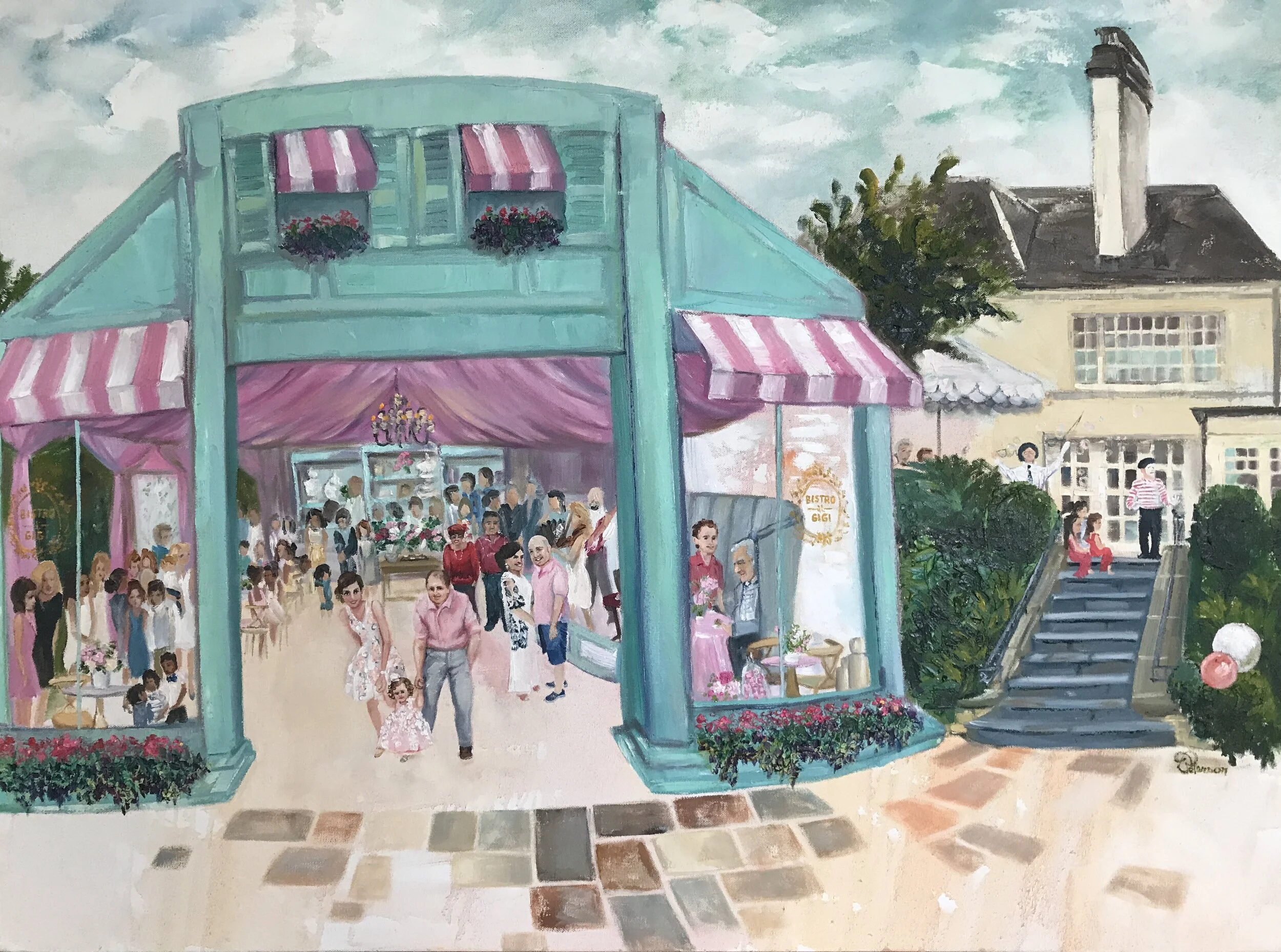 Jamie Peterson | Artist, Live Event Painter and Portraitist in South ...