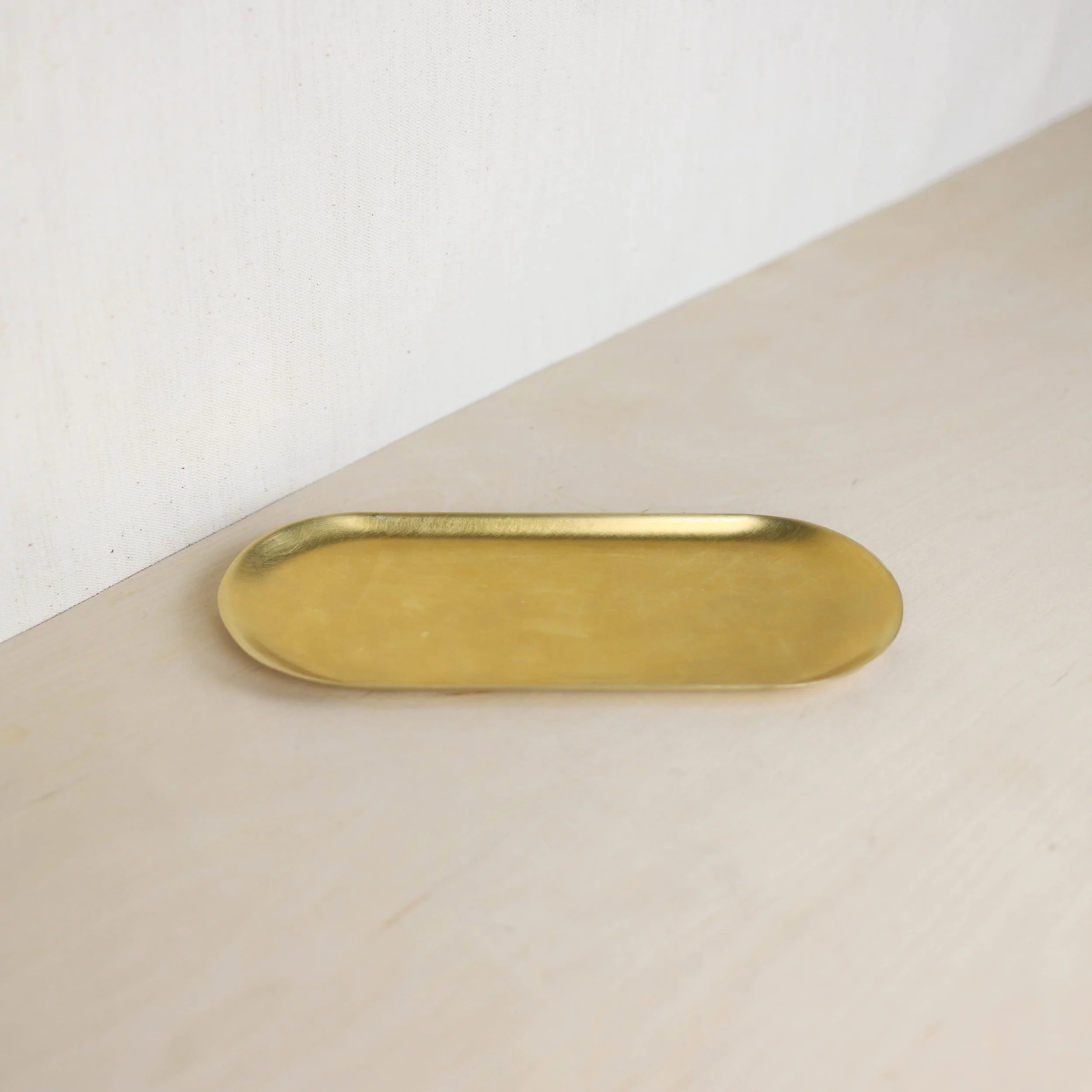 Long Brass Tray — counter-space