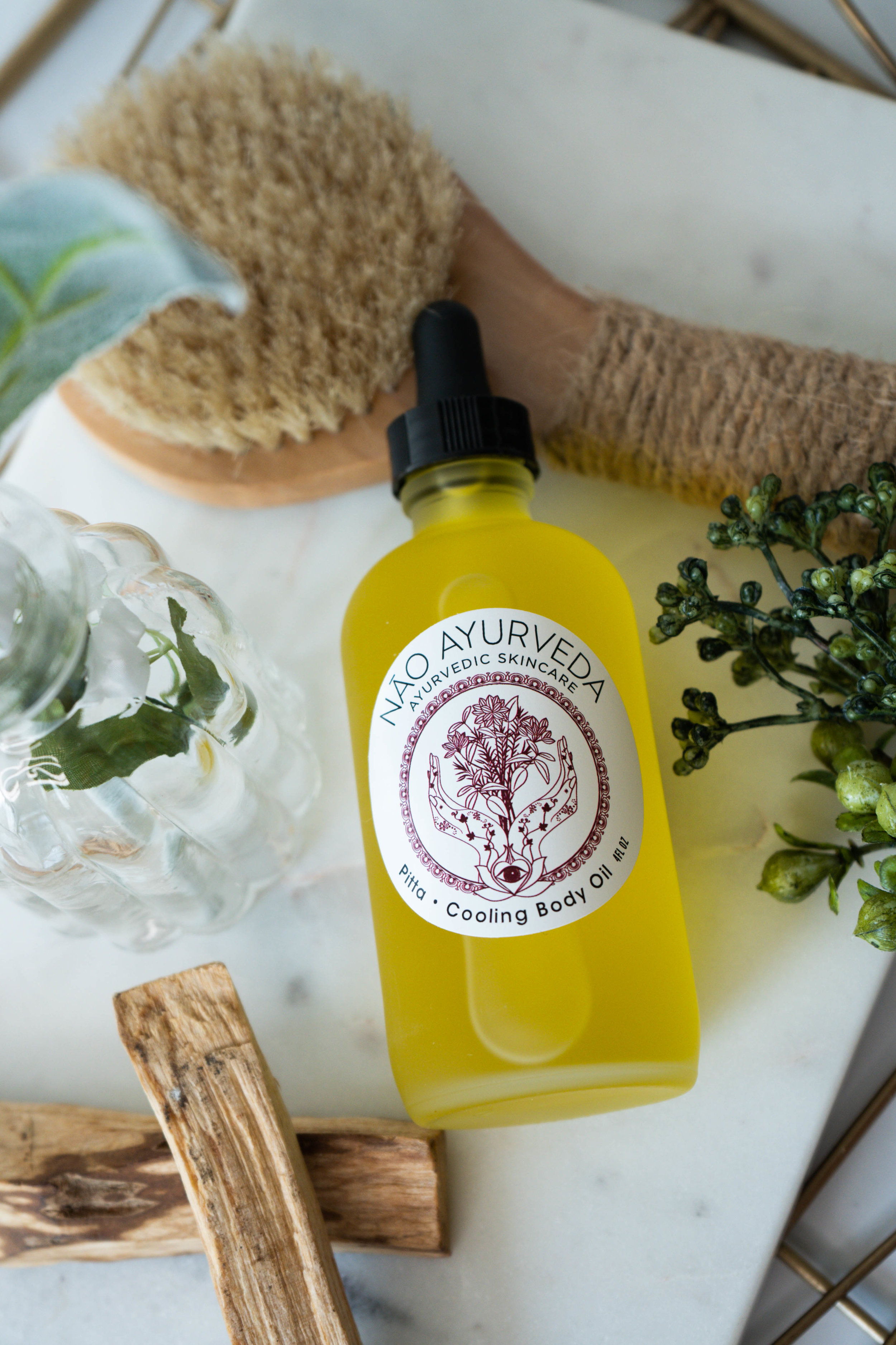 Pitta • Cooling Body Oil — NĀO AYURVEDA