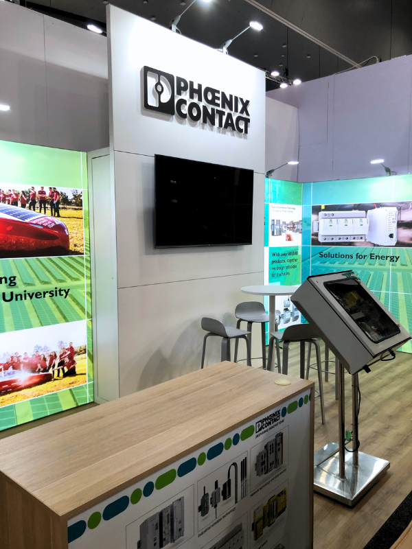 Phoenix Contact - Solar Exhibition Stands — Brand Dimensions
