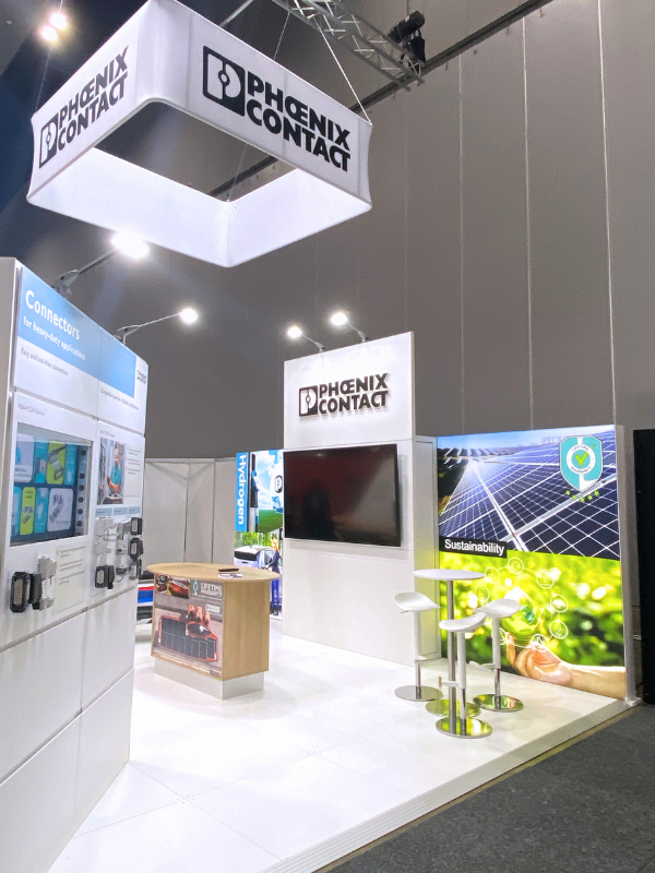 Phoenix Contact - Solar Exhibition Stands — Brand Dimensions