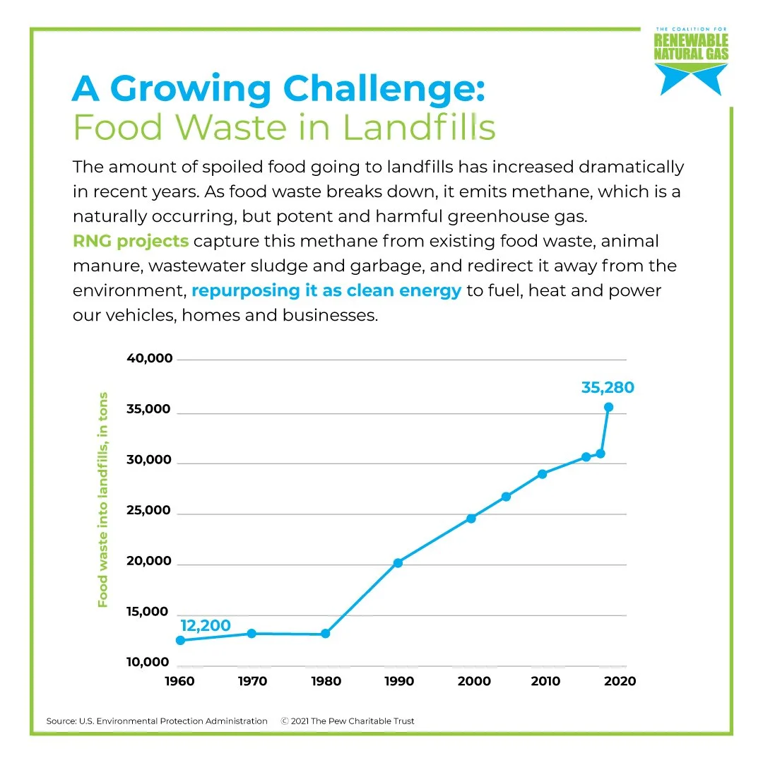 Renewable Natural Gas Infographics: View at RNG Coalition — The ...