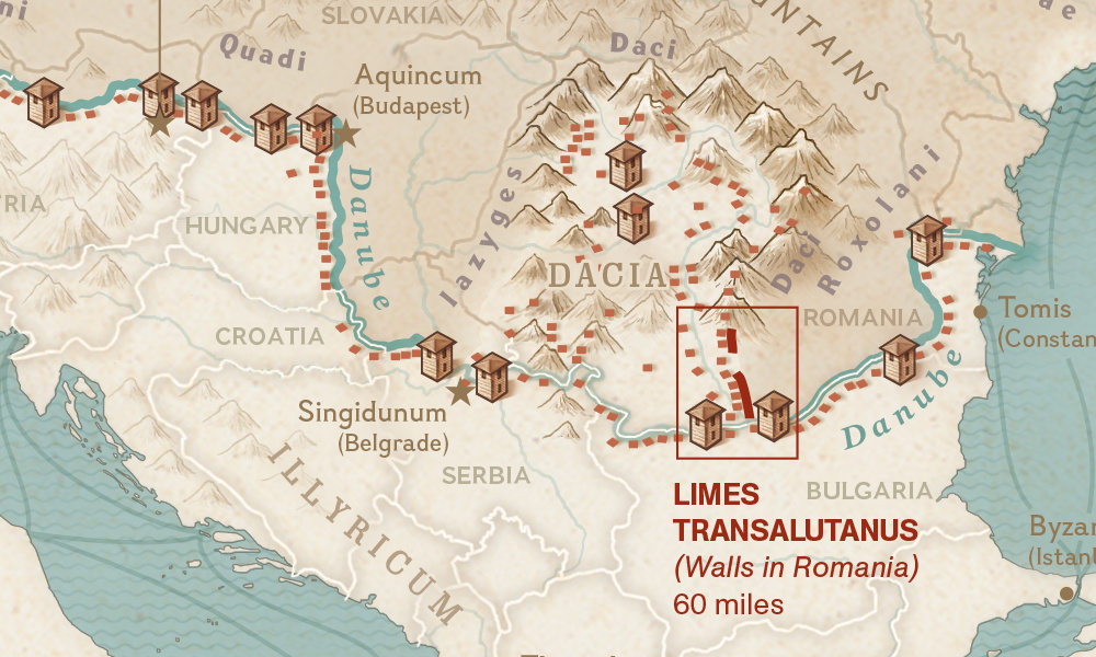 Roman Walls - National Geographic — Matt Twombly - Illustration and ...