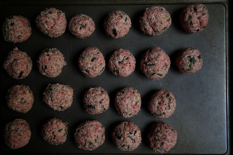 Ramp Ricotta Meatballs — sizzle & sass kitchen