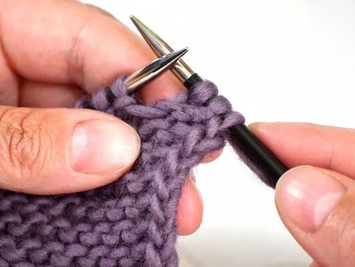 Garter Stitch Edge