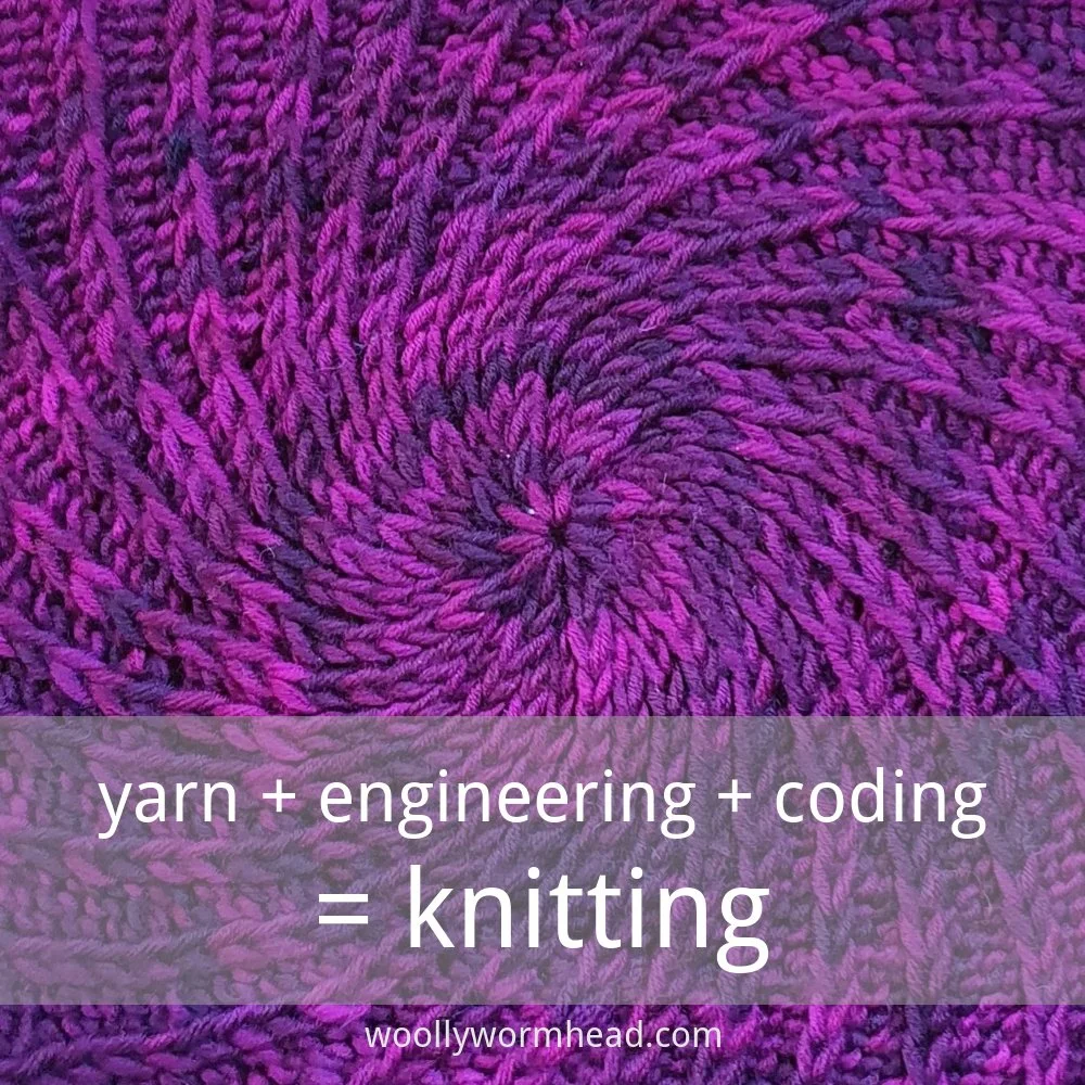yarn + engineering + coding — Woolly Wormhead