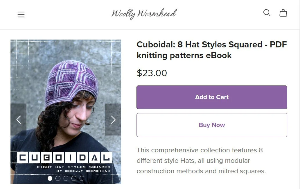 Payhip and discount codes — Woolly Wormhead